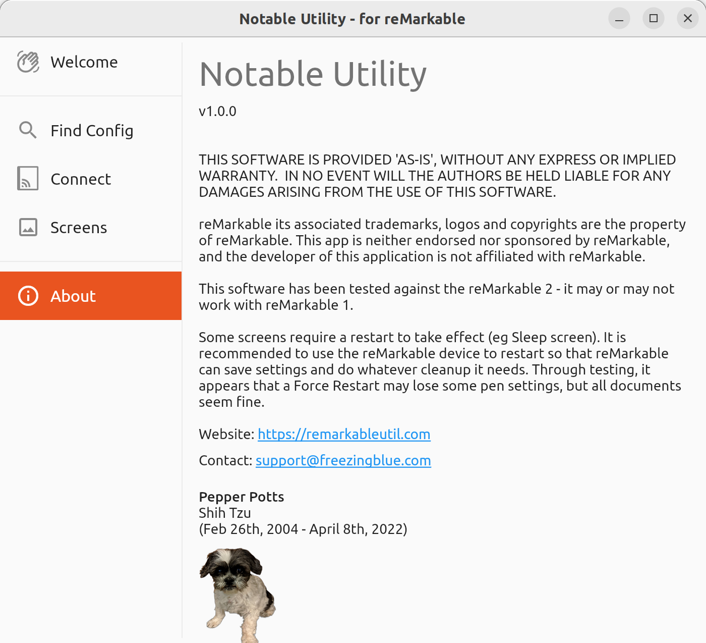 Notable Utility - Screenshots